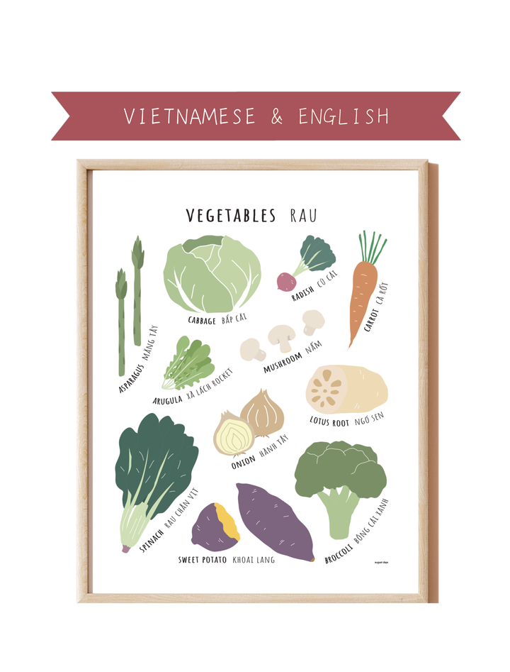 Vietnamese Dual Language and Bilingual Educational Prints and Posters ...